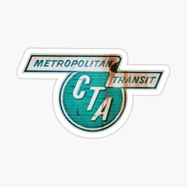 "CTA Service Car" Sticker by Enzwell | Redbubble
