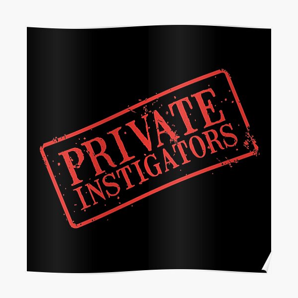 "Private Instigators Logo" Poster by PInstigators | Redbubble