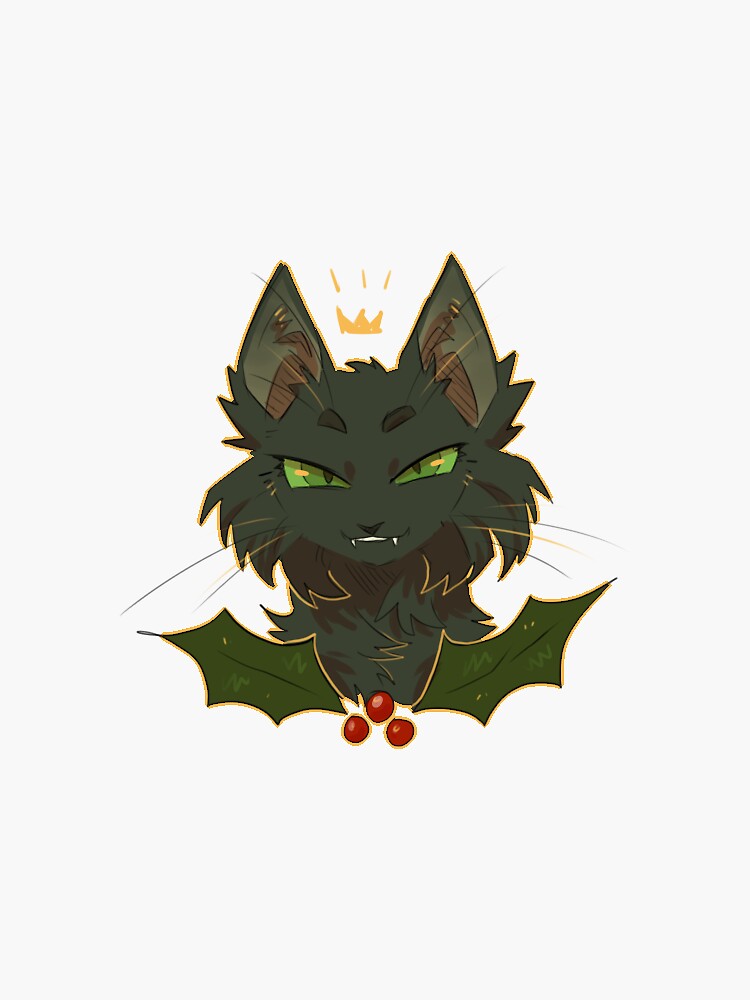 "Hollyleaf" Sticker for Sale by murkbone | Redbubble