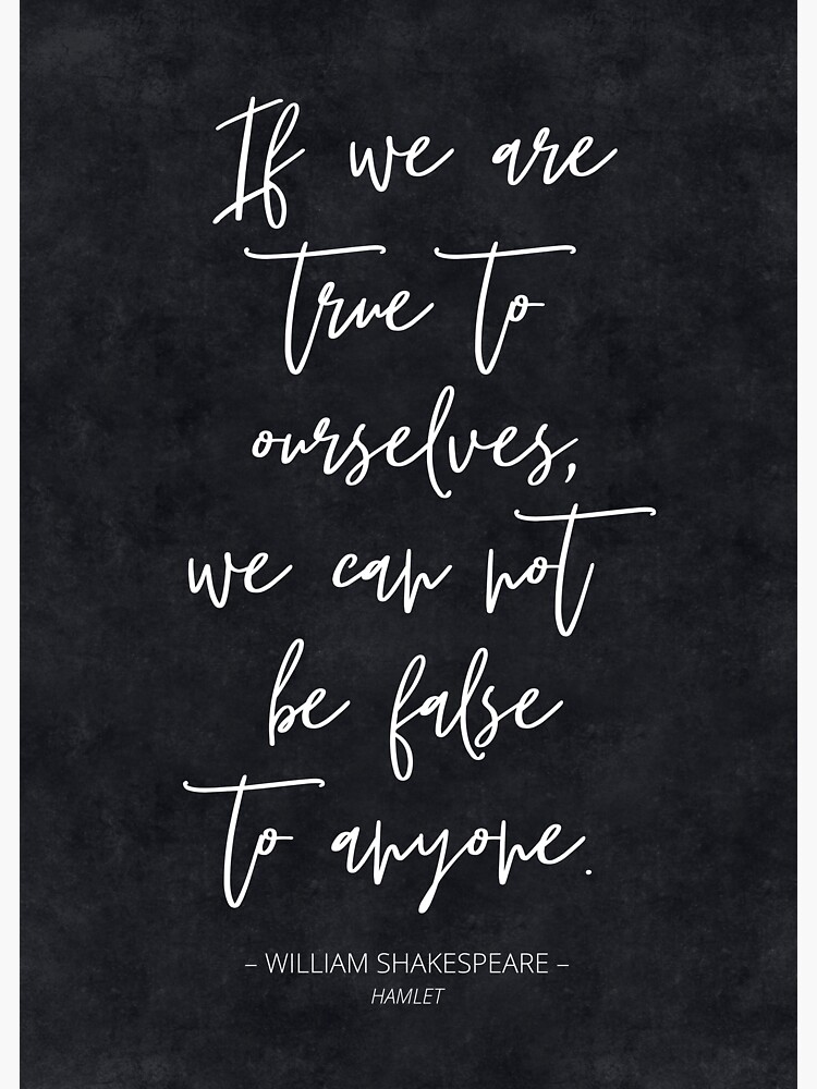 "Inspirational Shakespeare Quote" Sticker for Sale by Tumblewheed ...