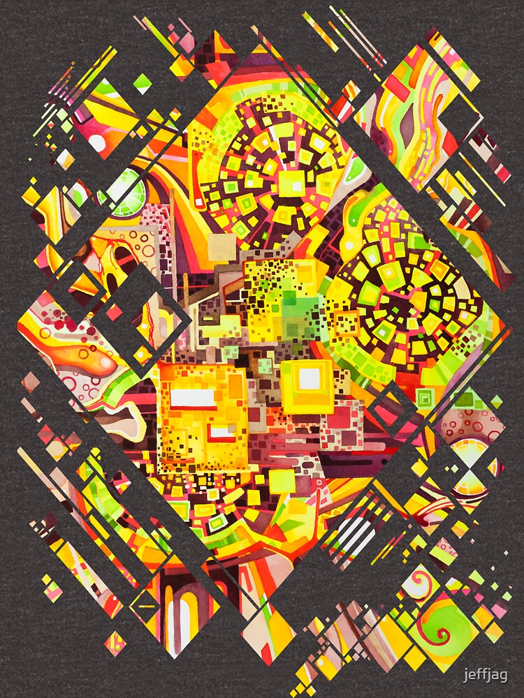 "Distortion Sympathy - Watercolor Painting" T-shirt by jeffjag | Redbubble