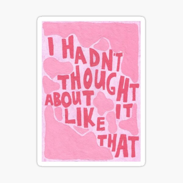 "pink vintage quote aesthetic" Sticker for Sale by elinguinness | Redbubble