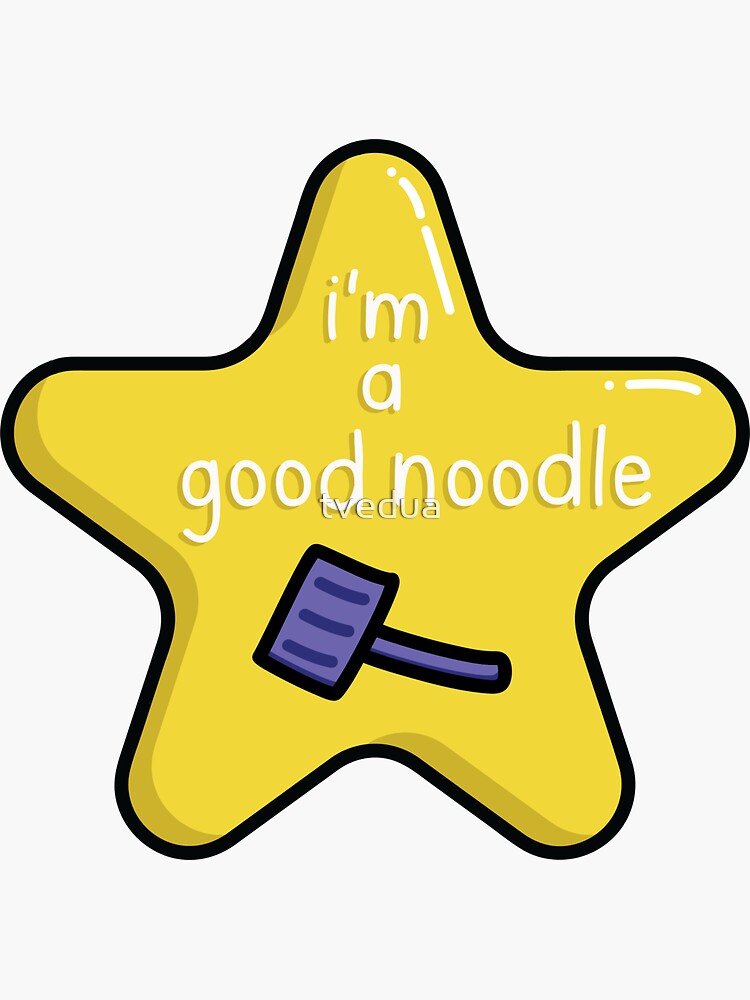 "Good Noodle Star" Sticker for Sale by tvedua | Redbubble