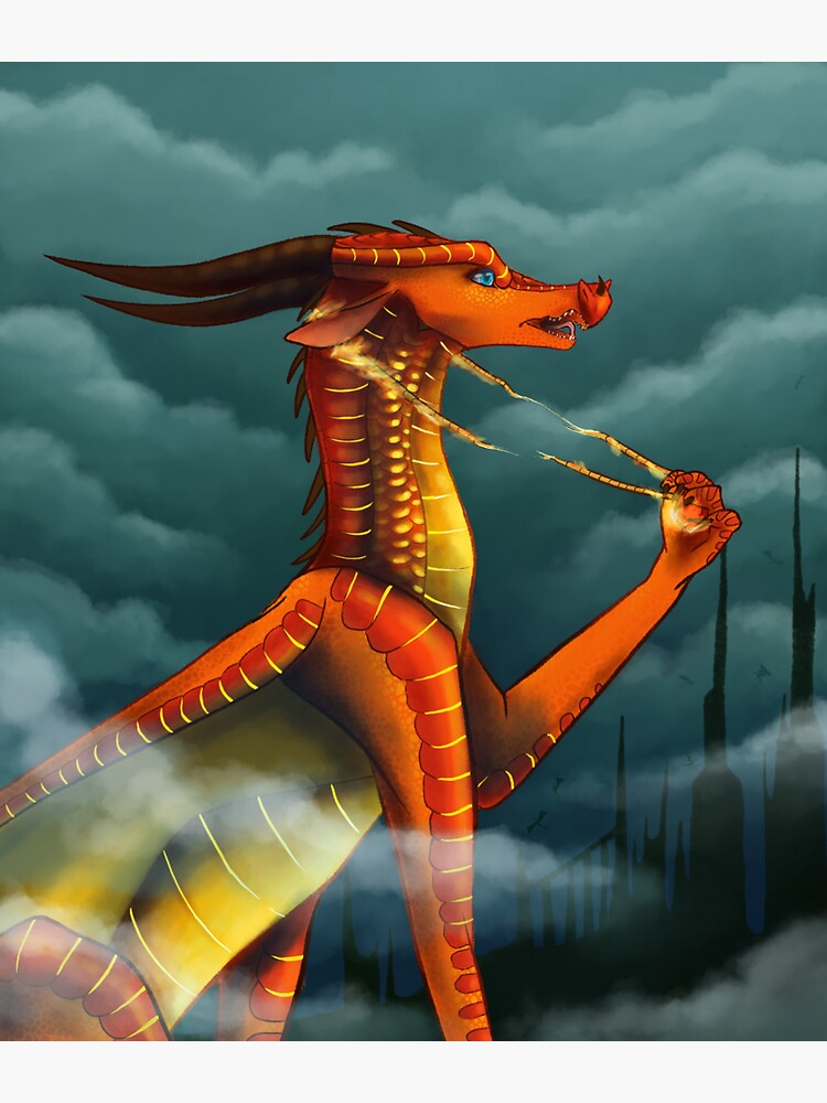 "Peril (Wings of fire)" Sticker by cresmiint | Redbubble