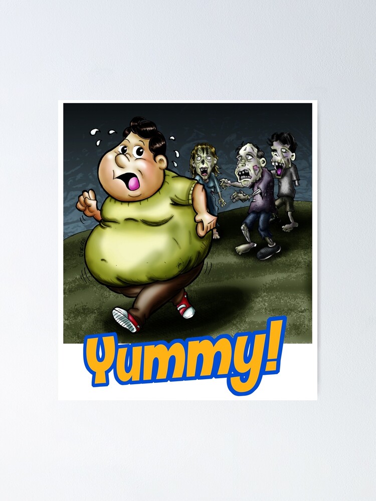 "Yummy!" Poster for Sale by CIZdibujos | Redbubble