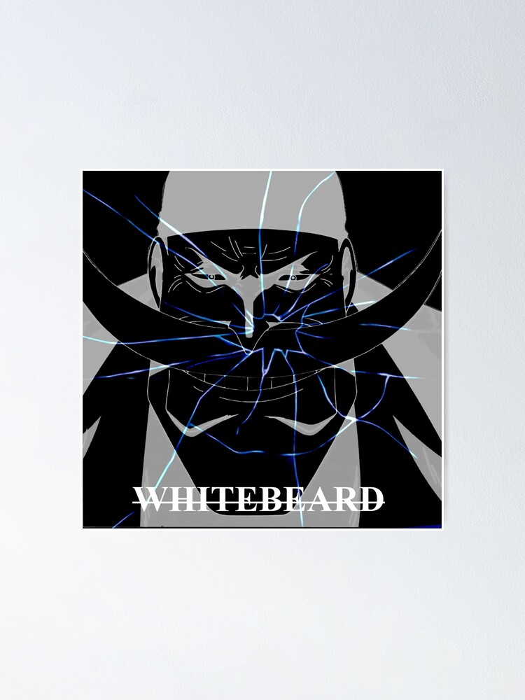 "Whitebeard" Poster by LEBB | Redbubble