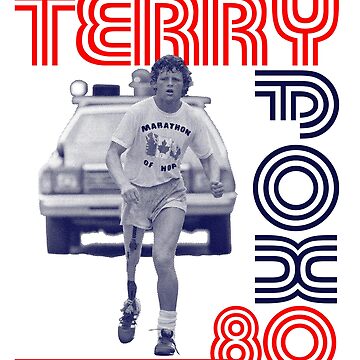 "Terry Fox" Sticker for Sale by Teeter-Totter | Redbubble