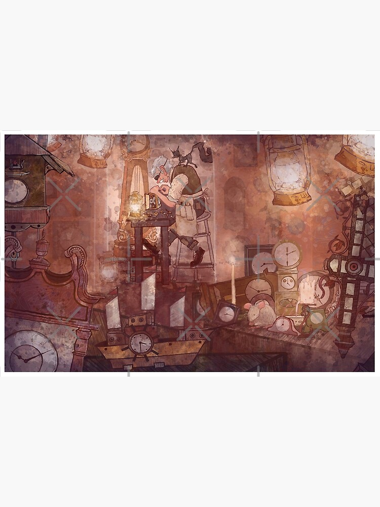 "The Clockmaker" Art Print for Sale by TaylorRoseArt | Redbubble