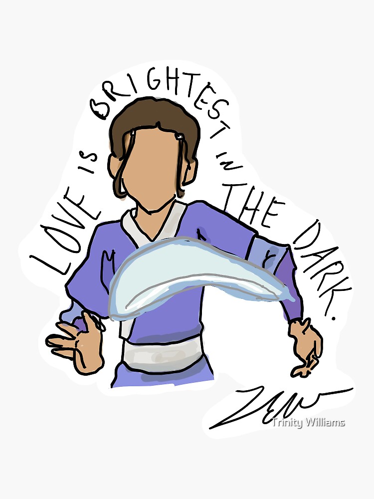 "Katara sticker" Sticker by Trinwill03 | Redbubble