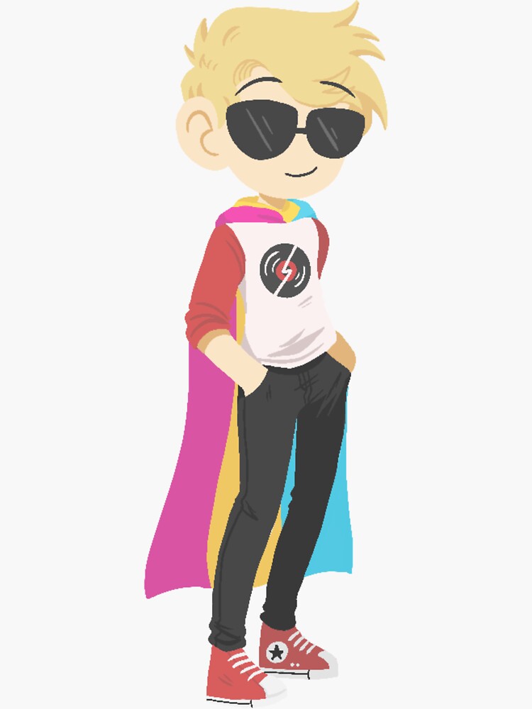 "Dave Strider Pansexual Pride" Sticker for Sale by stressed-pigeon ...