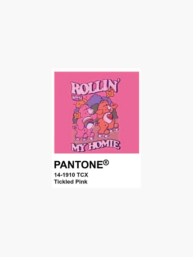 "Tickled Pink "ROLLIN' with MY HOMIE" " Sticker by jessicalynch31 ...