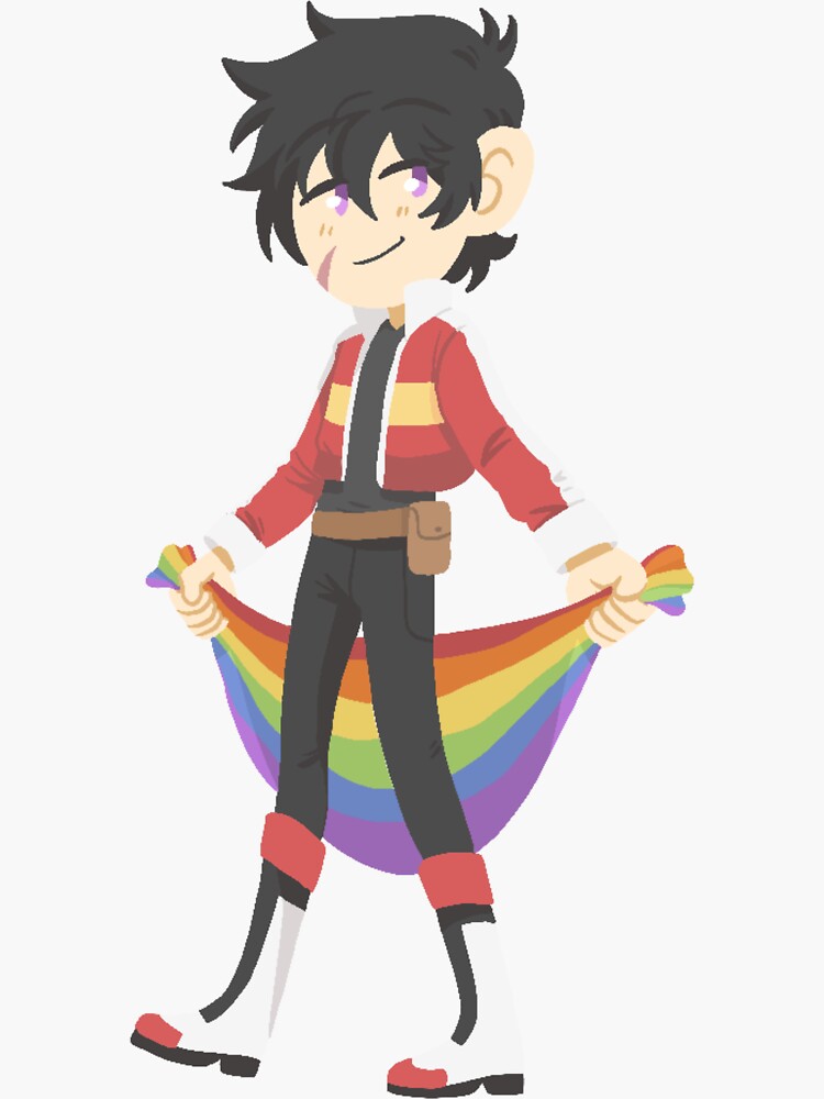 "Keith Gay Pride" Sticker for Sale by stressed-pigeon | Redbubble