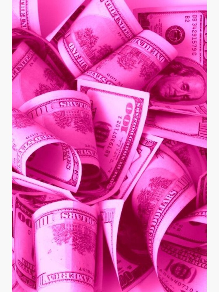 "pink y2k money aesthetic" Sticker by elinguinness | Redbubble