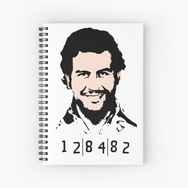 "Pablo Escobar . Pablo . Escobar . 128482 . Escobar Mugshot" Spiral ...