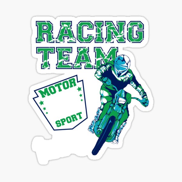 "racing team" Sticker by danyc88 | Redbubble