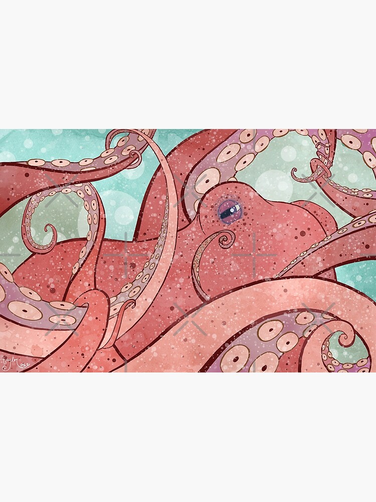 "Tangled Ocean Octopus" Art Print for Sale by TaylorRoseArt | Redbubble