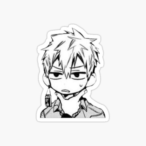 "confused Kou" Sticker for Sale by Shinobuuu | Redbubble