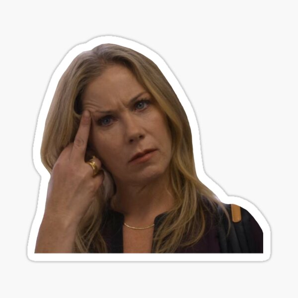 "middle finger Jen" Sticker for Sale by luthorpendragon | Redbubble
