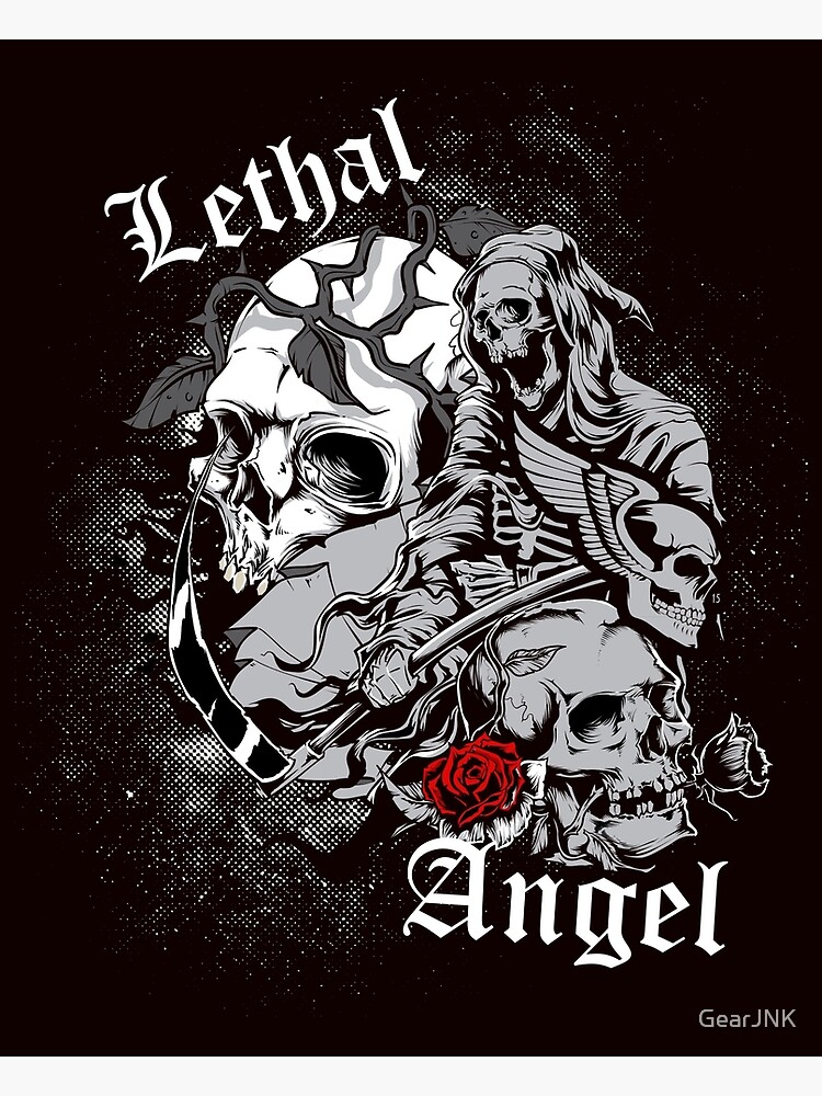"Lethal Angel" Poster by GearJNK | Redbubble