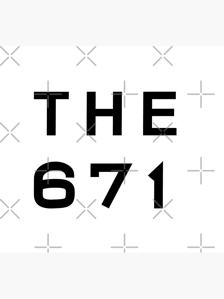 "671 Guam Area Code Typography" Sticker for Sale by Aliasotaku | Redbubble