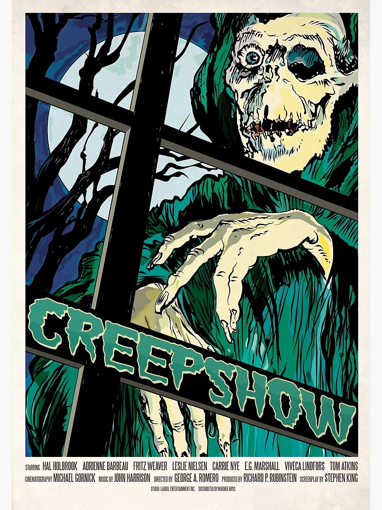 "CREEPSHOW!" Poster by Zombride | Redbubble