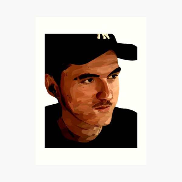 "jschlatt" Art Print by blusheather | Redbubble