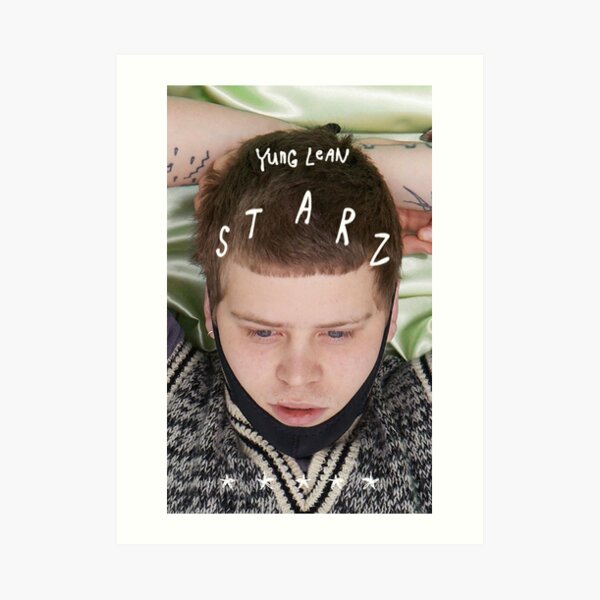 "yung lean STARZ album" Art Print for Sale by sasoriisland | Redbubble
