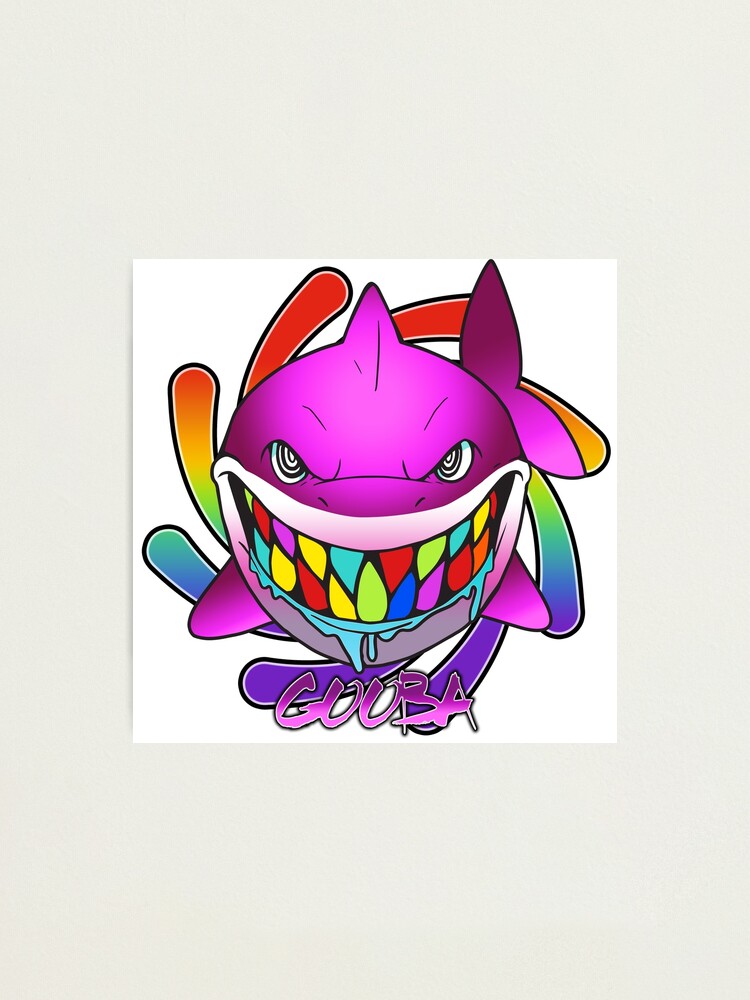 Lámina fotográfica «Six Nine GOOBA SHARK» de HU-Power | Redbubble