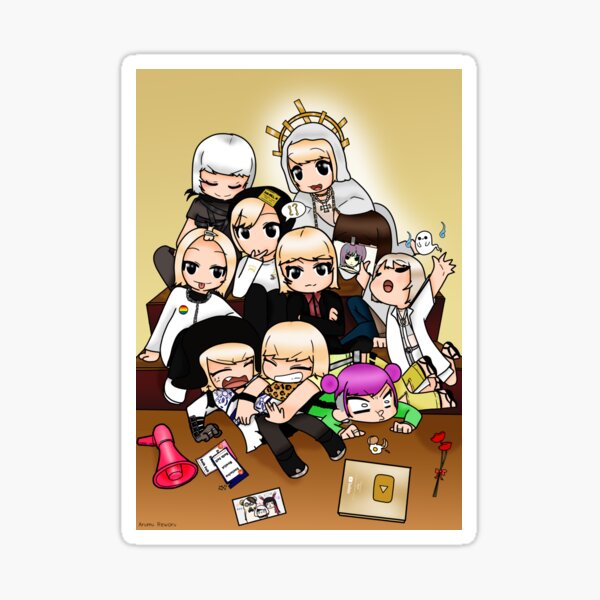 "Reol Family" Sticker by ArumuReworu | Redbubble