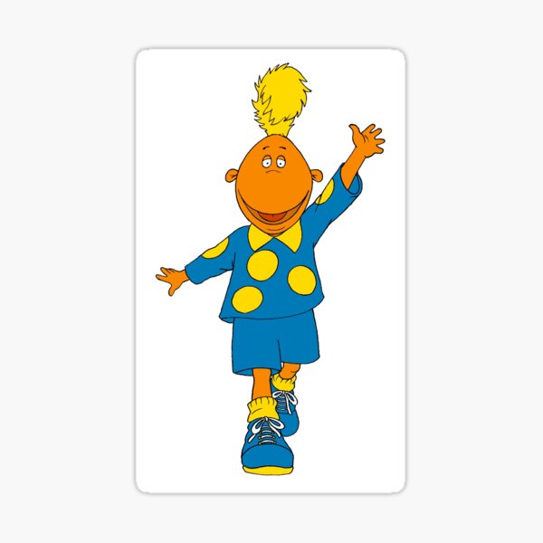 "Tweenies jake bbc nostalgia " Sticker for Sale by surprisetime | Redbubble