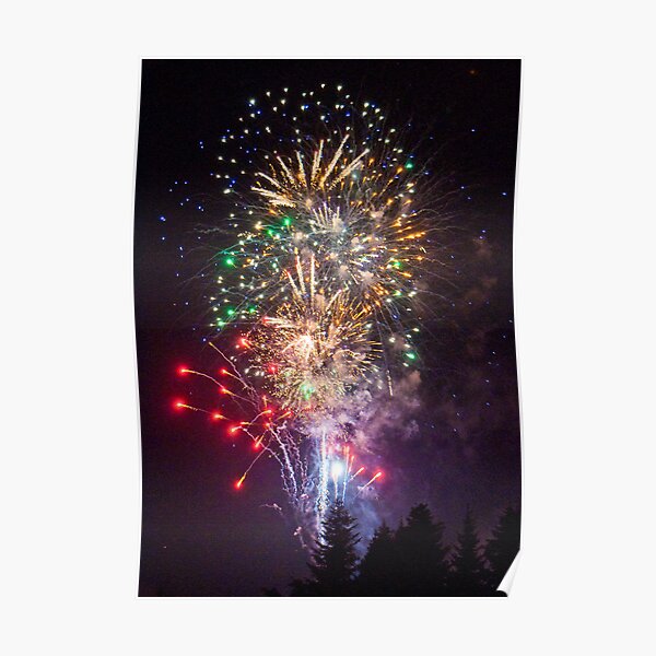 "1st August Fireworks" Poster by arboy28 | Redbubble
