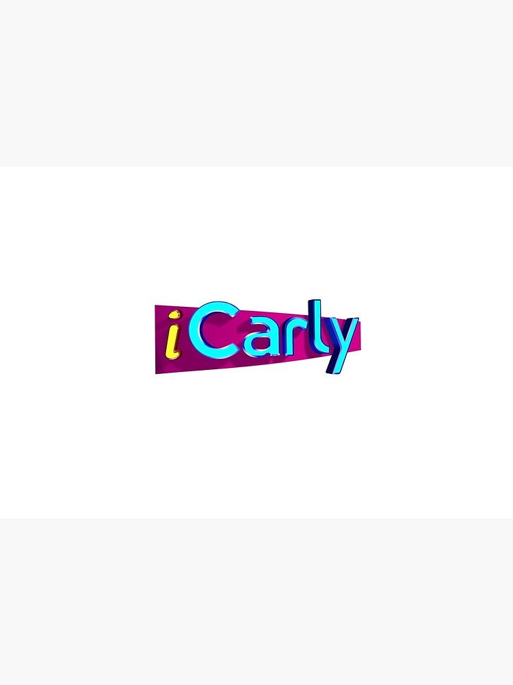 "iCarly Logo" Maske von danibr0wn | Redbubble