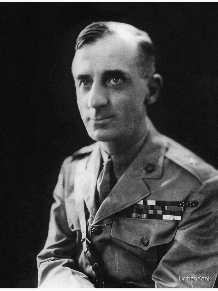 "Smedley Butler - The Most Decorated Marine in U.S. history" Art Print ...