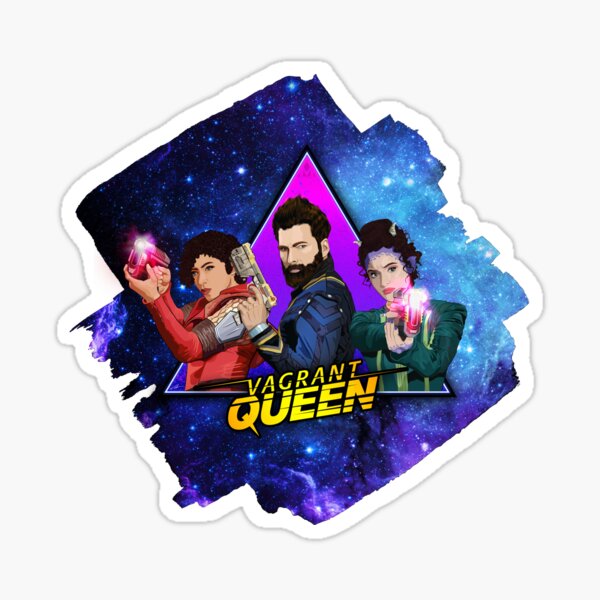 "Vagrant Queen - Elida, Isaac, & Amae" Sticker for Sale by ...