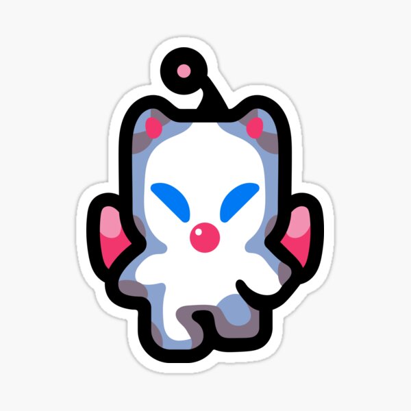 "Mog" Sticker by RetroPW | Redbubble