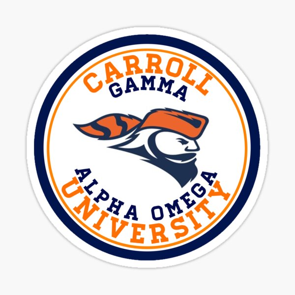 "Carroll University GAO" Sticker by ehalverson101 | Redbubble