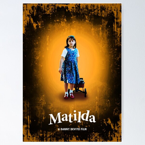 "Matilda" Poster for Sale by BoKev | Redbubble