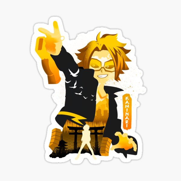 "Denki" Sticker by hirolabs06 | Redbubble