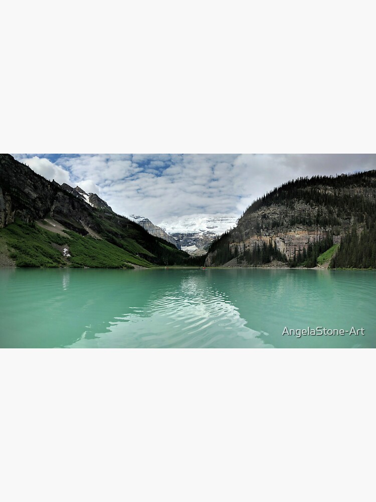 "Lake Louise" Sticker for Sale by AngelaStone-Art | Redbubble