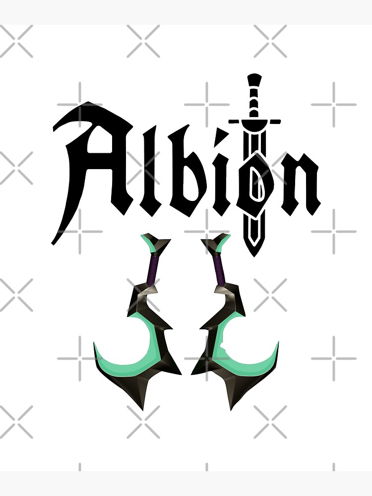 Póster «Albion MMORPG Gamer Camiseta Youtuber Streamer Twitch» de ...