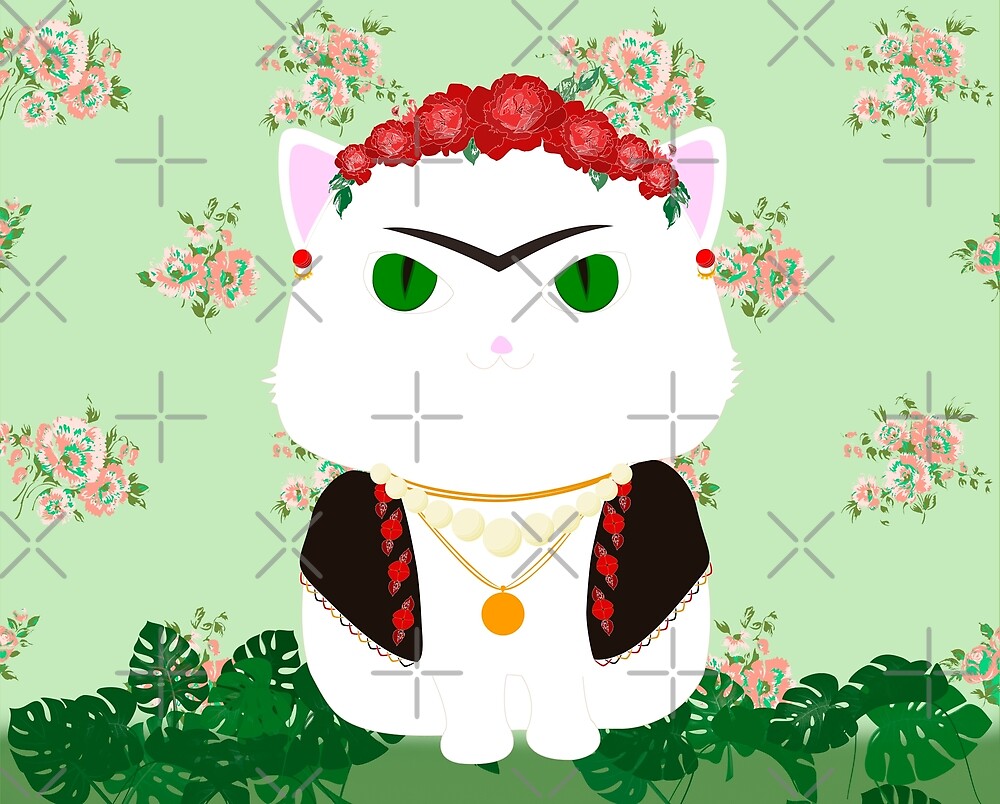 "Frida Gato" by LicencaPoetica | Redbubble