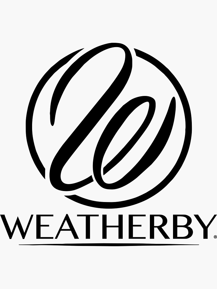 "Weatherby" Sticker for Sale by sikinaru | Redbubble