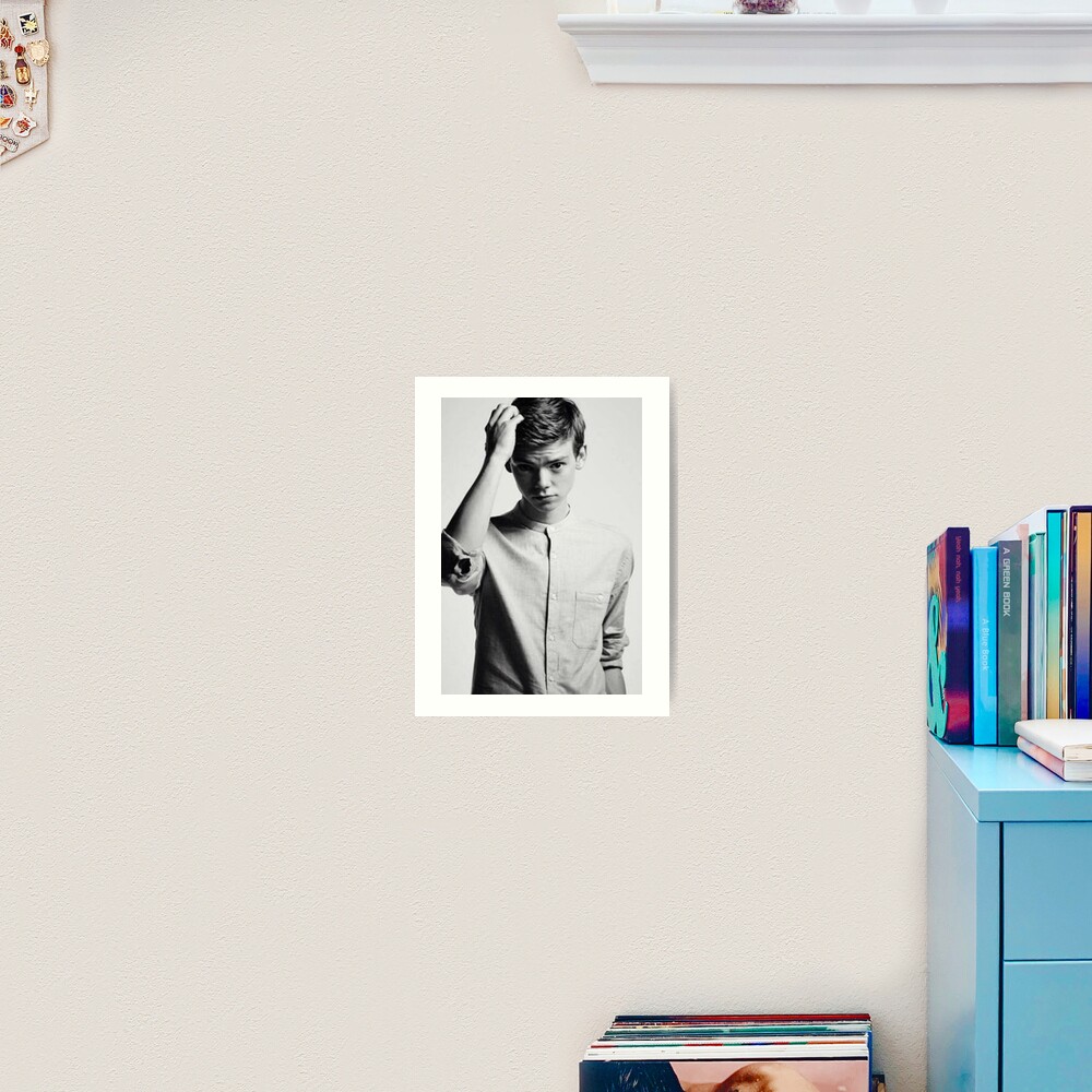 "Thomas Brodie-Sangster 9" Poster for Sale by A5-TheGlue | Redbubble