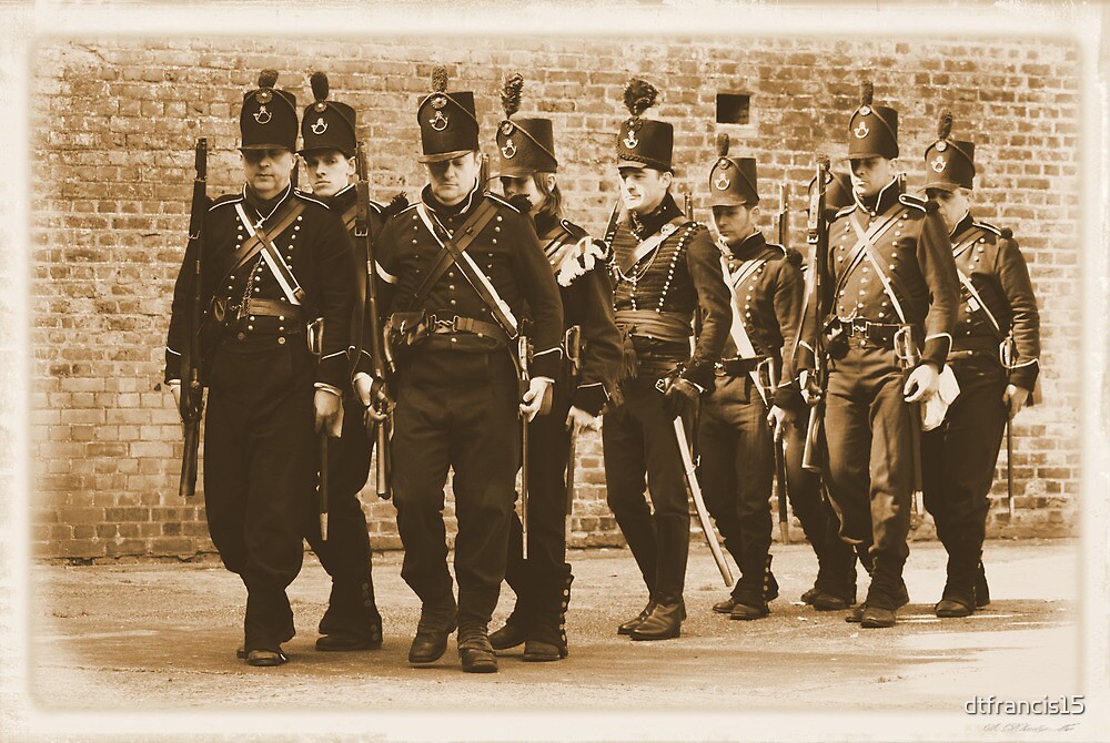 "95th Rifles Drill" by dtfrancis15 | Redbubble