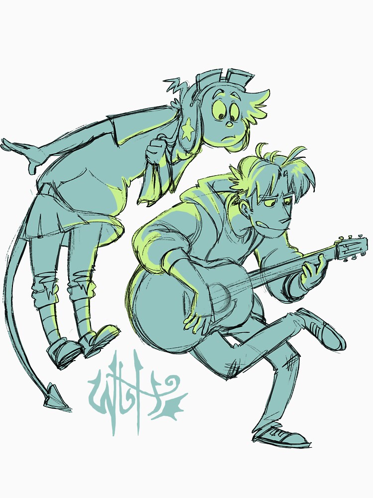 "W2H - Guitar (acronym logo)" T-shirt for Sale by real-faker ...