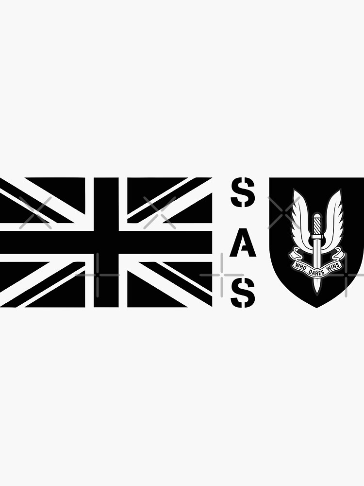 "British SAS Special Air Service Logo" Sticker for Sale by aliberalino ...