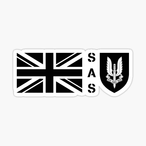 "British SAS Special Air Service Logo" Sticker for Sale by aliberalino ...