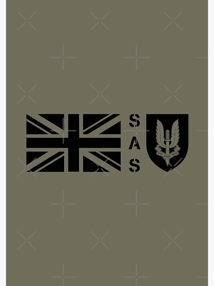 "British SAS Special Air Service Logo" Spiral Notebook for Sale by ...