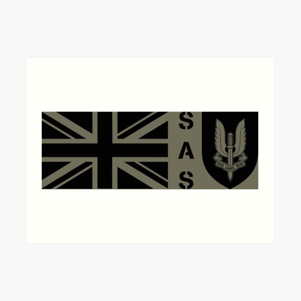 "British SAS Special Air Service Logo" Art Print for Sale by ...