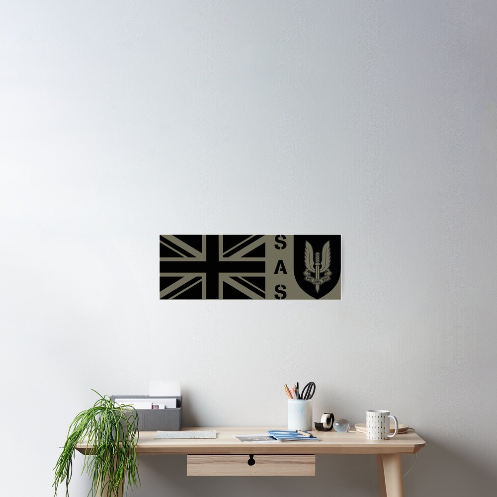"British SAS Special Air Service Logo" Poster for Sale by aliberalino ...